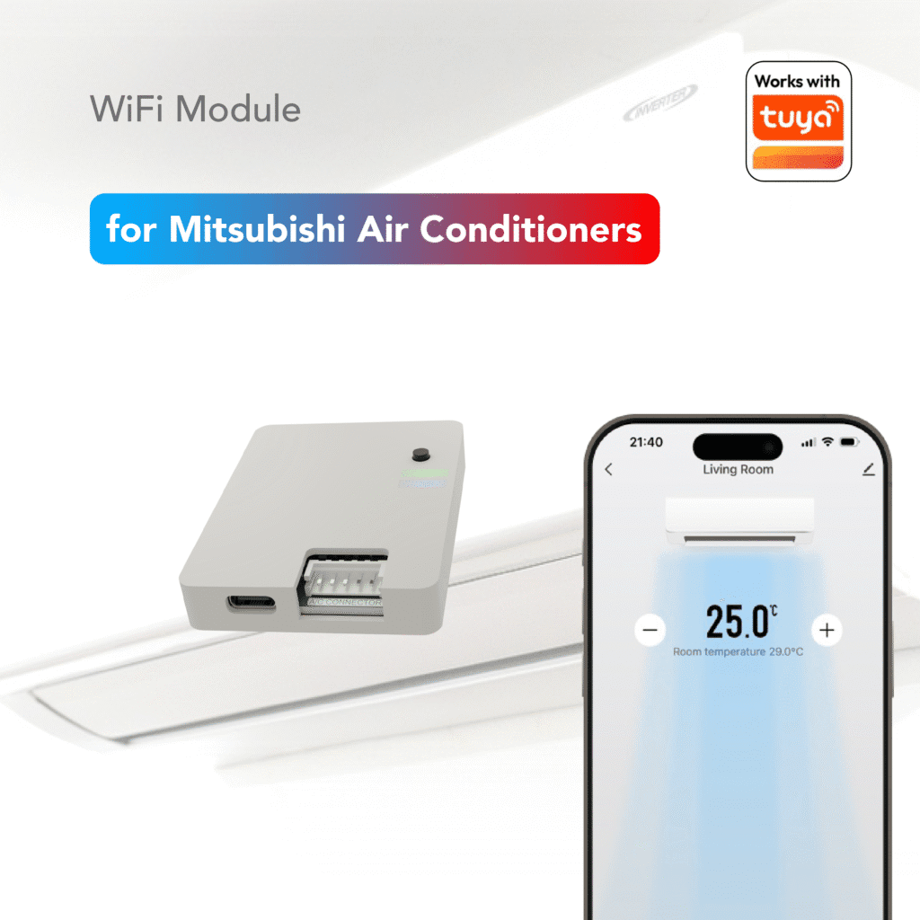 WiFi Module for Mitsubishi Air Conditioner - Spacemate Smart Home Provider